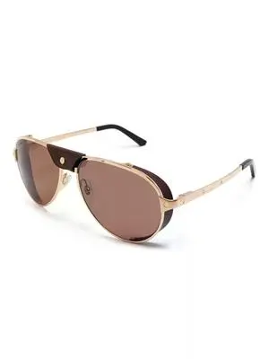 Cartier Pilot Sunglasses - Gold