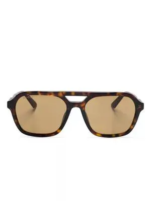 Gucci Pilot-frame Sunglasses - Brown
