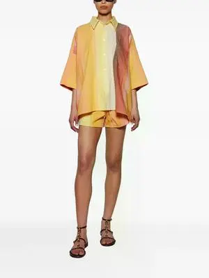MARRAKSHI LIFE High-waisted Short Shorts - Orange