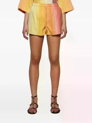MARRAKSHI LIFE High-waisted Short Shorts - Orange