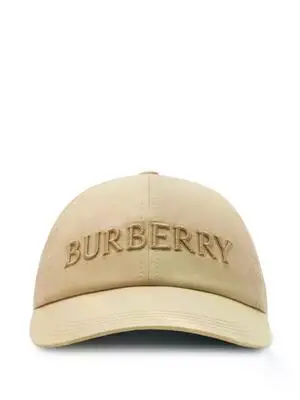 Burberry Gabardine Baseball Cap - Neutrals
