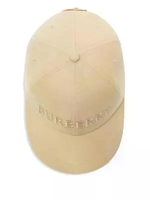 Burberry Gabardine Baseball Cap - Neutrals