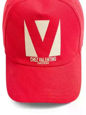 Valentino Garavani Chez Cotton Baseball Cap