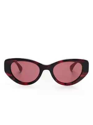 Gucci Cat-eye Frame Sunglasses - Red