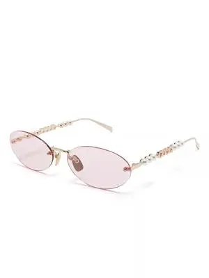 Gucci Oval-frame Sunglasses