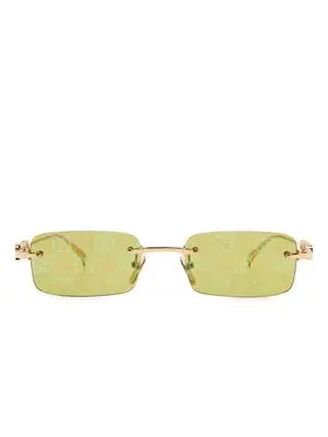 Gucci Rimless Sunglasses - Gold