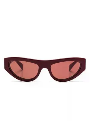 Gucci Cat-eye Frame Sunglasses - Red