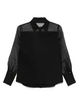 D.exterior Bead-embellished Shirt