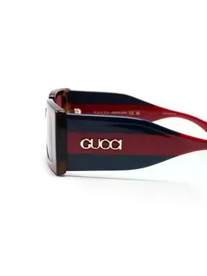 Gucci Rectangular Frame Sunglasses
