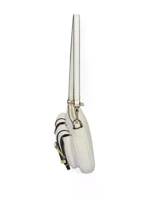Michael Kors Leather Shoulder Bag - White