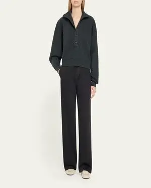Citizens Of Humanity Mirelle Buttoned Pullover - Charcoal