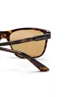 Gucci Rectangle-frame Sunglasses