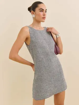 REFORMATION Rosemond Linen Mini Dress