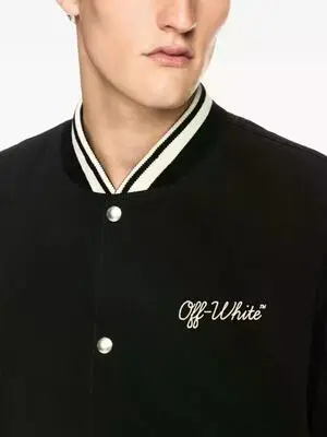 Off-White Script Varsity Jacket