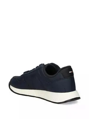 BOSS Low-top Textured Trainers - Blue