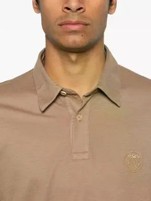 Brioni Logo-embroidered Polo Shirt