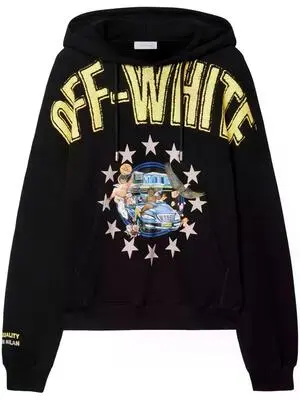 Off-white Drop Shoulder Activewear For Men