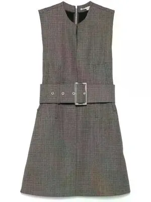 Stella McCartney Houndstooth Mini Dress