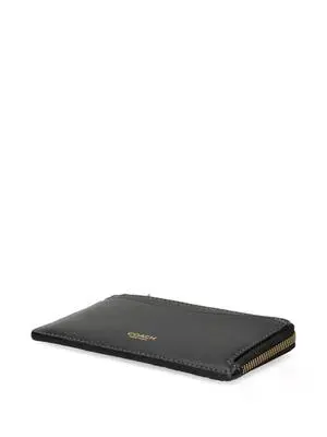 COACH Leather Wallet - Black