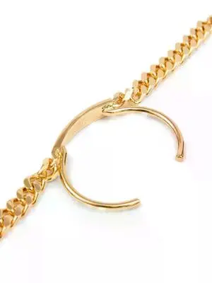 MAISON MARGIELA Chain-detail Cuff Bracelet - Gold