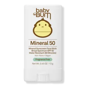 SUN BUM Baby Bum Spf 50 Sunscreen Face Stick - One-color
