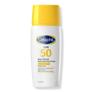 Cetaphil Sheer Mineral Face Liquid Drops Spf 50 - One-color