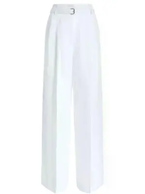 Proenza Schouler Jules Palazzo Pants - White