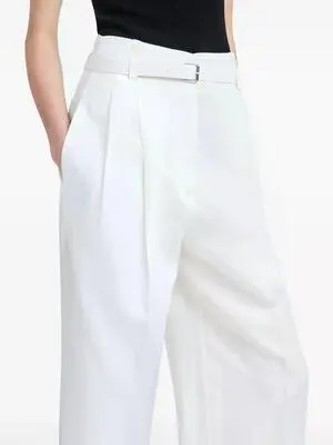 Proenza Schouler Jules Palazzo Pants - White