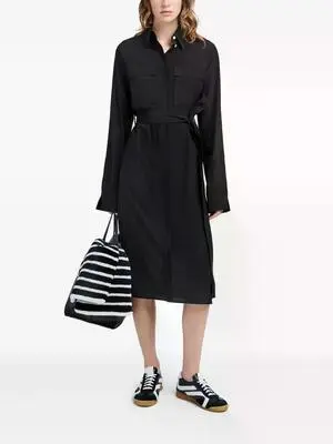 Proenza Schouler Mckenna Midi Dress - Black