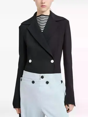 Proenza Schouler Marine Blazer - Black