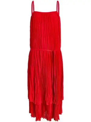 Proenza Schouler White Label Button Detailed Day Dresses