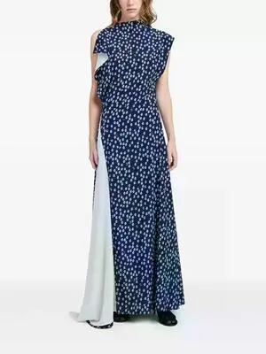 Proenza Schouler Devyn Maxi Dress - Blue