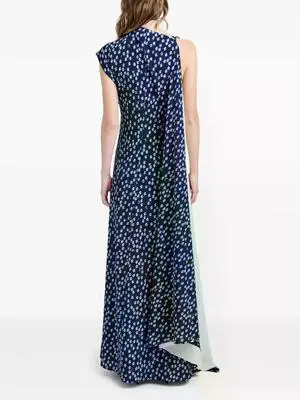 Proenza Schouler Devyn Maxi Dress - Blue