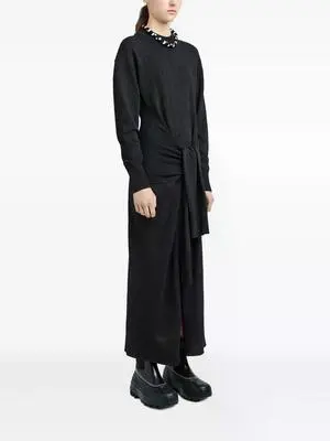 Proenza Schouler Luca Midi Dress - Black
