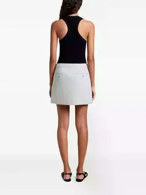 Proenza Schouler White Label Jamison Mini Skirt - Grey