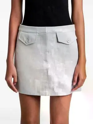 Proenza Schouler White Label Jamison Mini Skirt - Grey