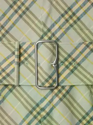 Burberry Checked Shirt Dress - Neutrals