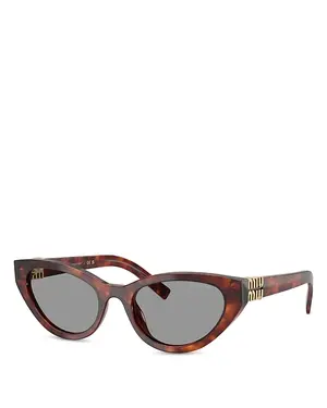 Miu Miu Signature Butterfly Sunglasses 54mm - Grey