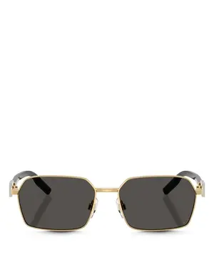 Dolce & Gabbana 56mm Rectangular Sunglasses