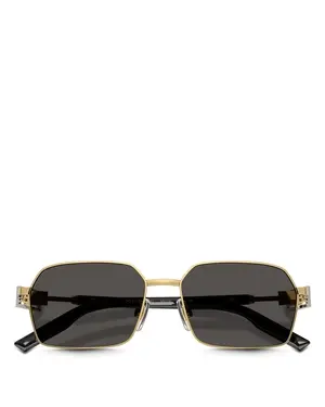 Dolce & Gabbana 56mm Rectangular Sunglasses