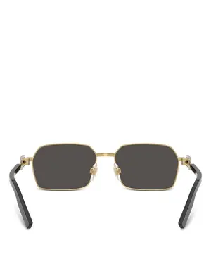 Dolce & Gabbana 56mm Rectangular Sunglasses