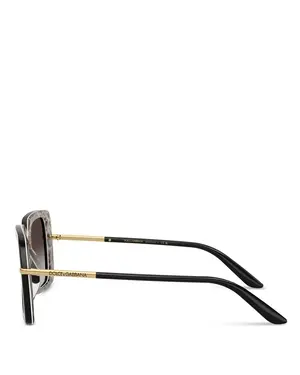 Dolce & Gabbana Dg4491 Square Sunglasses - Gray Gradient
