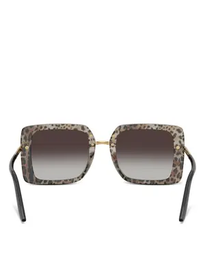 Dolce & Gabbana Dg4491 Square Sunglasses - Gray Gradient