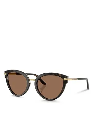 Dolce & Gabbana Butterfly Sunglasses - Dark Brown