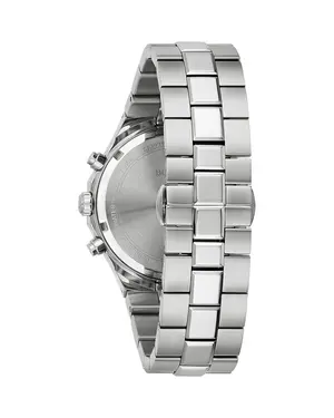 Bulova Prestige Chronograph Watch, 40mm - Gray/silver
