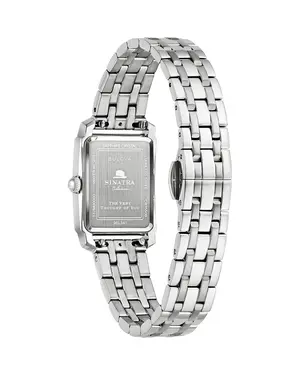 Bulova Frank Sinatra The Very Thought Of You Watch - Black/silver