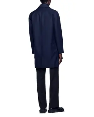 Sandro Waterproof Rain Coat - Marine