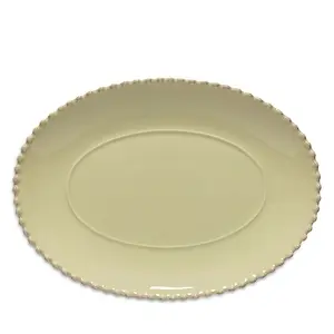 COSTA NOVA Lilly Green Pearl Oval Platter - No Color