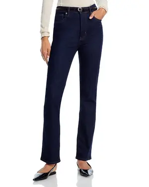 FRAME The Pencil Crop High-rise Jeans