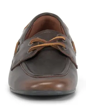 VAGABOND SHOEMAKERS Hillary Boat Shoe Flats - Brown